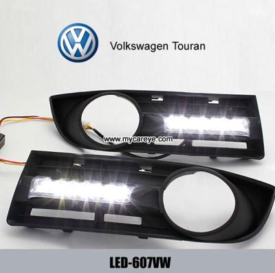 China Volkswagen VW Touran DRL LED Daytime Running Light with Turn Signal 12V for sale