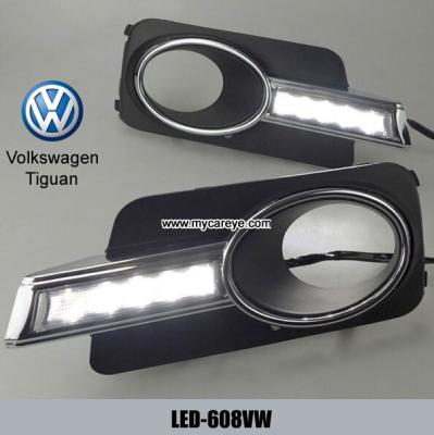 China Volkswagen VW Tiguan DRL LED Daytime Running Lights 12V 24W Driving Daylight for sale