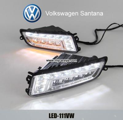 China Volkswagen VW Santana DRL LED Daytime Running Lights Turn Signal 12V for sale