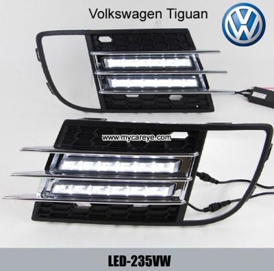China Volkswagen VW Tiguan DRL LED Daytime Running Lights Turn Signal Steering 12V for sale