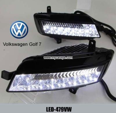 China Volkswagen VW Golf 7 DRL LED Daytime Running Lights 12V Car Part for sale