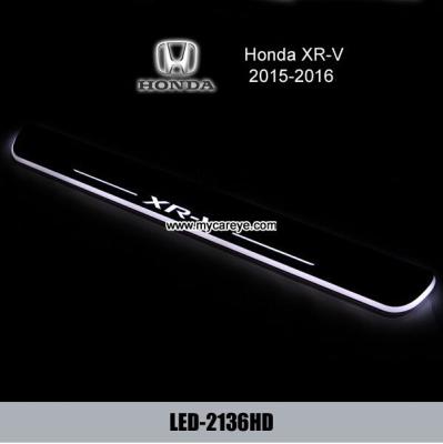 China Car Door Sill Scuff Plate Guards Threshold LED Light For Honda XR-V 2014-2021 for sale