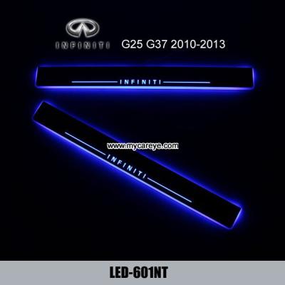 China LED Moving Door Sill Scuff Welcome Pedal Lights for Infiniti FX35 FX37 FX30 FX50 for sale