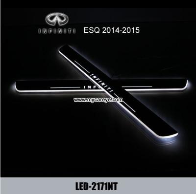 China Infiniti EXQ LED Car Door Welcome Lights Moving Door Sill Scuff 12V for sale
