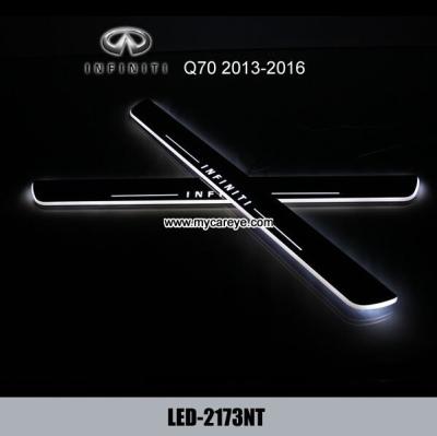 China Infiniti Q70 Car Logo Door LED Light Waterproof Pedal Lamp 12V for sale