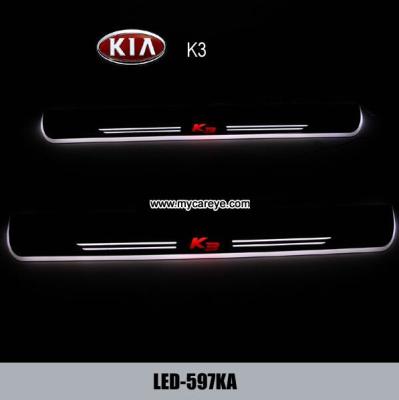 China Kia K3 LED Door Courtesy Logo Lights Auto Welcome Pedal 12V Car Accessories for sale