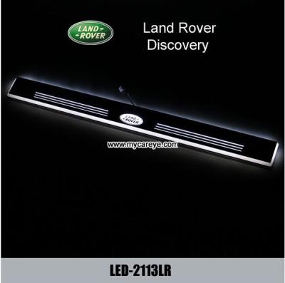 China Land Rover Discovery LED Door Sill Plate Side Step Pedal 4x4 Auto for sale