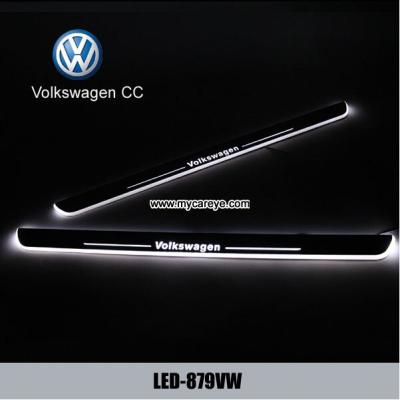 China Volkswagen VW CC LED Side Step Door Sill Scuff Light 12V Auto Car Accessory for sale