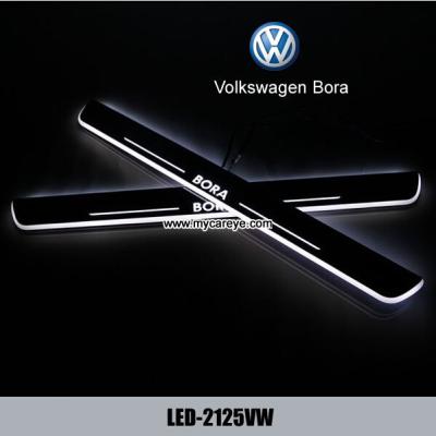 China Volkswagen VW Bora LED Door Scuff Plate Light Car Moving Door Floor Lights 12V for sale