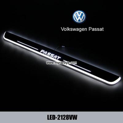 China Volkswagen VW Passat LED Side Step Door Sill Scuff Light 12V Auto Car Accessory for sale