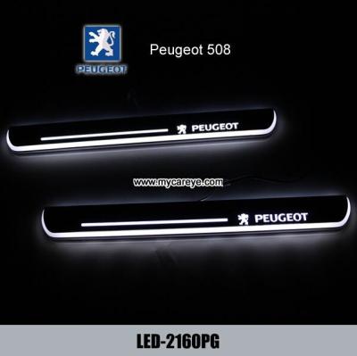 China Peugeot 4008 Car Door Waterproof LED Welcome Light Pedal Auto Lights for sale