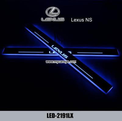 China Lexus IS Waterproof Welcome Pedal Auto Lights Sill Door Pedal 4pcs Set for sale