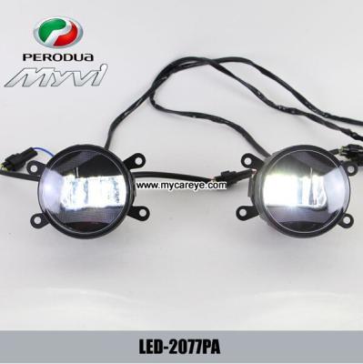 China Perodua Myvi Front Fog Lamp Assembly with LED DRL Running Lights 12V for sale