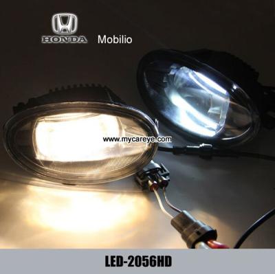 China Honda Mobilio Front Fog Lamp Assembly with LED DRL Running Lights 12V for sale