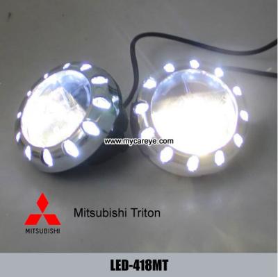 China Mitsubishi Triton Front Fog Lamp Assembly LED DRL 12V 24W Daytime Running Lights for sale
