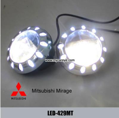 China Mitsubishi Mirage Front Fog Light Kit LED DRL 12V 30W Daytime Running Lights for sale