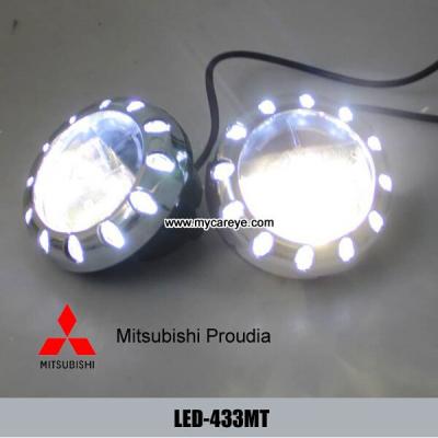China Mitsubishi Proudia Front Fog Lamp Assembly LED DRL Daytime Running Lights 12V for sale