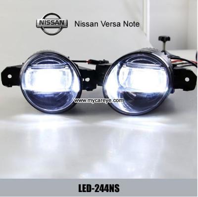China Nissan Versa Note LED Fog Lamp Assembly with Daytime Running Lights DRL 12V for sale
