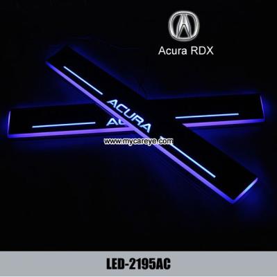 China Acura RDX LED Door Scuff Logo Lights Auto Welcome Pedal 12V Car Accessories for sale