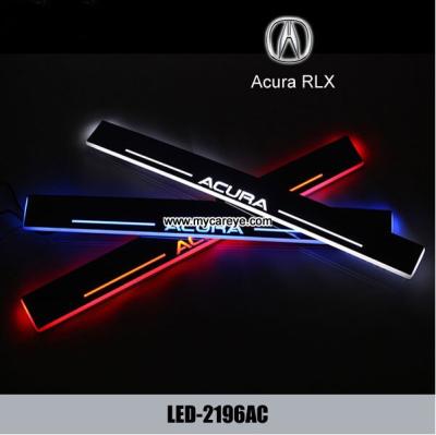 China LED Moving Door Sill Scuff Plate for Acura RLX Car Welcome Lights for sale