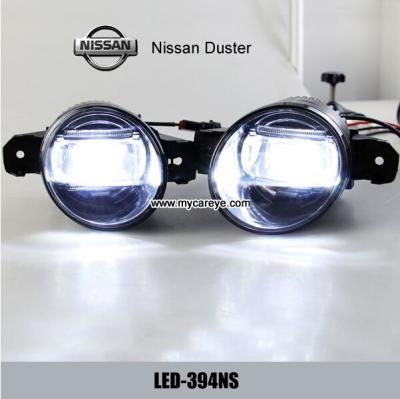 China Nissan Duster Front Fog LED Lights Daytime Running DRL Car Parts 12V for sale