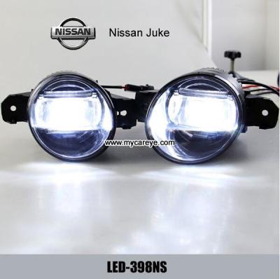 China Nissan Juke Front Fog Lamp Assembly with DRL LED Daytime Running Lights 12V for sale