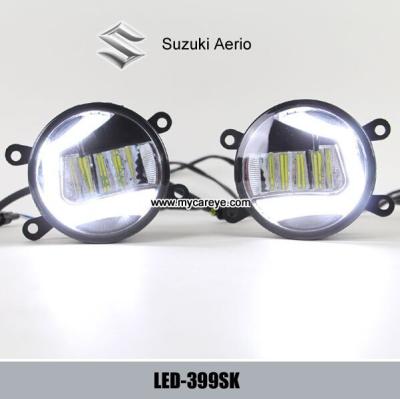 China Suzuki Aerio Front Fog Lamp Assembly with LED DRL Daytime Running Lights Kit 12V for sale
