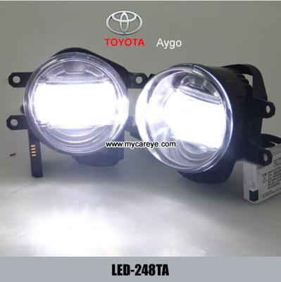 China TOYOTA Aygo Front Fog LED Daytime Running Lights DRL 12V Auto Body Parts for sale