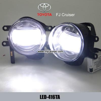 China Toyota FJ Cruiser Prado LED Fog Light Assembly with DRL 12V 30W for sale