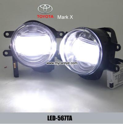 China Toyota Mark X Front Fog Light LED DRL Daytime Running Lights Aftermarket 12V for sale