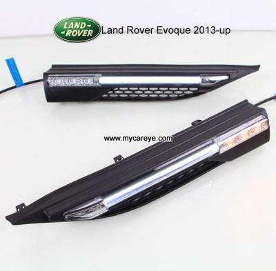 China Land Rover Range Rover Evoque LED Fender Light Guide DRL Side Turn Signal 12V for sale