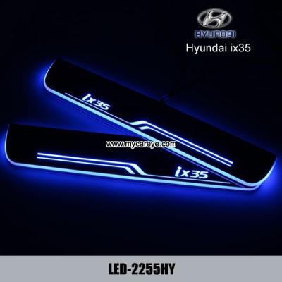 China Hyundai ix35 LED Auto Door Safety Scuff Light Moving Special Car Accessory 12V for sale