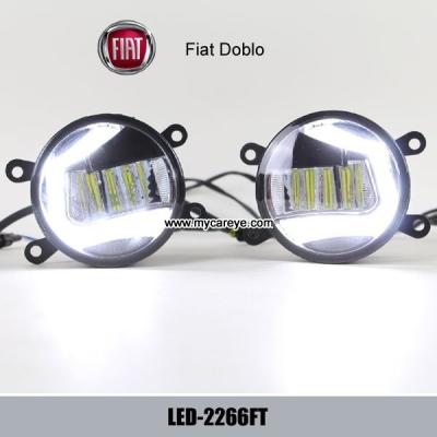 China Fiat Doblo Front Fog Light DRL LED Daytime Running Lights 12V Upgrade for sale