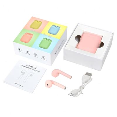 China Support TRULYPLUS Genuine Wireless Mini Inpods 20 5.0 Touch Control Headphones Earphone with Wake up Siri for sale