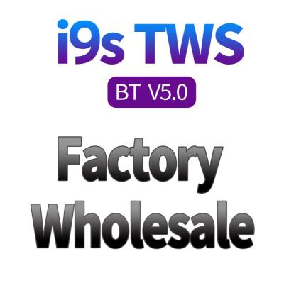 China 5.0 Update Vision Wireless BT 5.0 Mini Stereo Earbuds i9s-tws Touch Control Headphones for sale