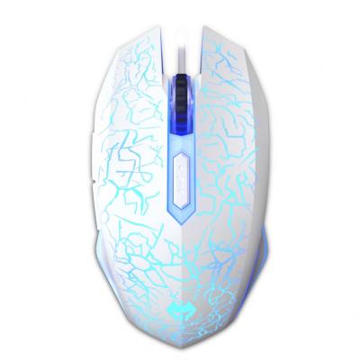 China High Precision Gaming Mouse DPI (800 to 2400) Waterproof, RGB Aimo LED Illumination, White for sale