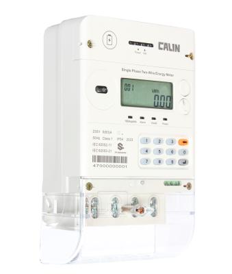 China STS DLMS Single Phase Prepaid Electricity Meters With GPRS/GSM 110V/220V Output Voltage for sale