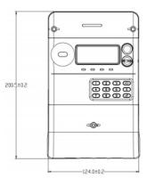 China CA168-CS23 STS Prepaid Electricity Meters for sale