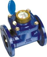 China Flange Type AMR Remote Prepaid Water Meters / Blue Smart Electric Water Meter for sale