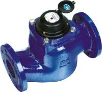 China Flange Type AMR Remote Prepaid Water Meters / Blue Smart Electric Water Meter for sale