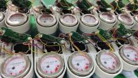 China Plastic Body IP67 Water Proof Prepaid Water Meter STS Standard Class B Accuracy for Tanzania for sale