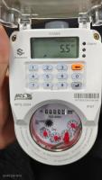 China Prepaid Water Meter LoRa Wan STS Standard Class B Accuracy Plastic Body IP67 Water Proof For Tanzania for sale
