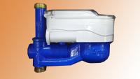China Calin Water Meter Vertical Type STS Standard Class B Accuracy Brass Body IP67 Water Proof for Africa for sale