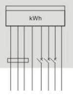 China Single Position Three Phase Electricity Meter Box IP54 With Hinges , Lock And Key for sale