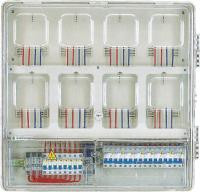 China 8 Positionsel Ectric Service Meter Box Replacement MCB Full Climate Conditions for sale
