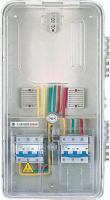 China 1 Position 3 Phase Electric Meter Box With 10% Reinforced Glass Fiber for sale