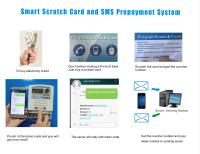 China Scratch card  Electricity Vending System  STS compliant cellphone text message SMS GSM job creation for sale