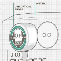 China Meter reading optical reader optical probe IEC ANSI standard magnetical holding reading and writing for sale