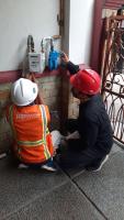 China STS Keypad Prepaid Gas Meter and LoraWAN Solution for sale