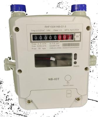 China LoraWAN Solution Streamlined Gas Management STS Keypad Prepaid Gas Meter for sale